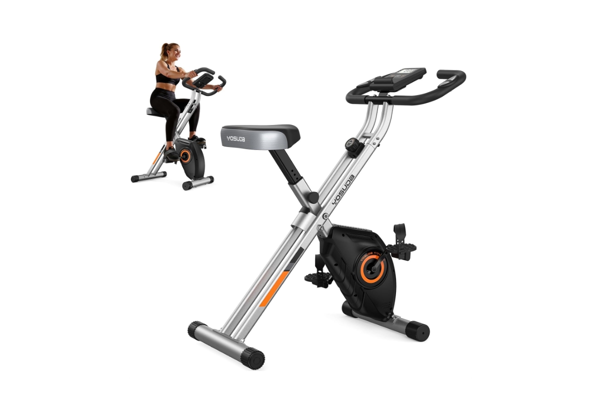 Click here for Fed Fitness Folding Indoor Cycling Bike  Quiet Com... prices