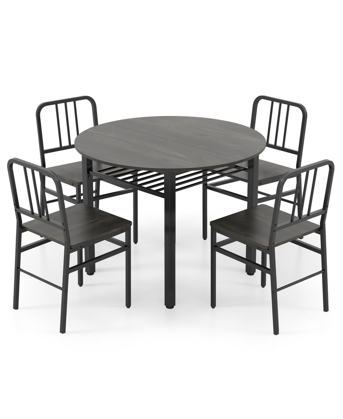 Click here for Slickblue Modern 5 Piece Round Dining Table Set wi... prices