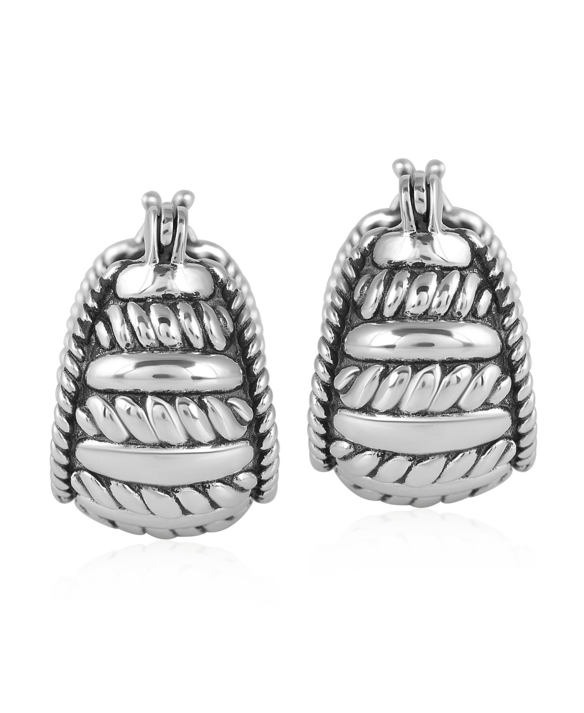 Click here for American West Jewelry Sterling Silver Rope Design... prices