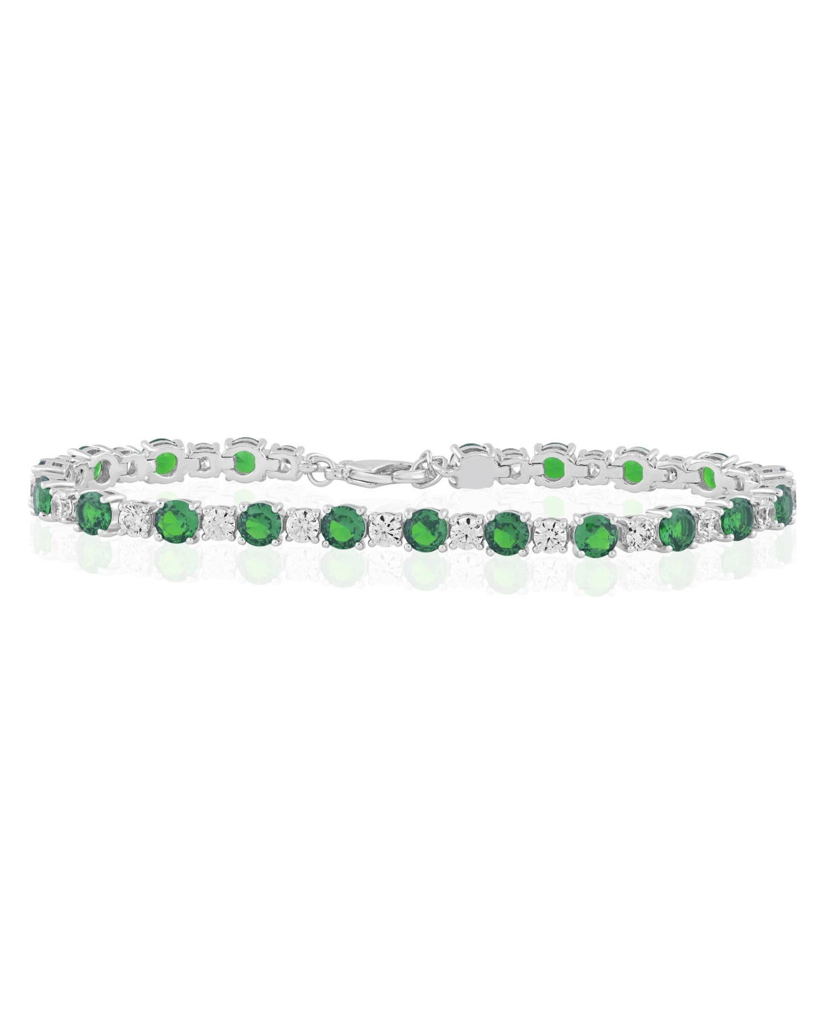 Click here for Simona Radiant Alternating Round Color and Clear C... prices