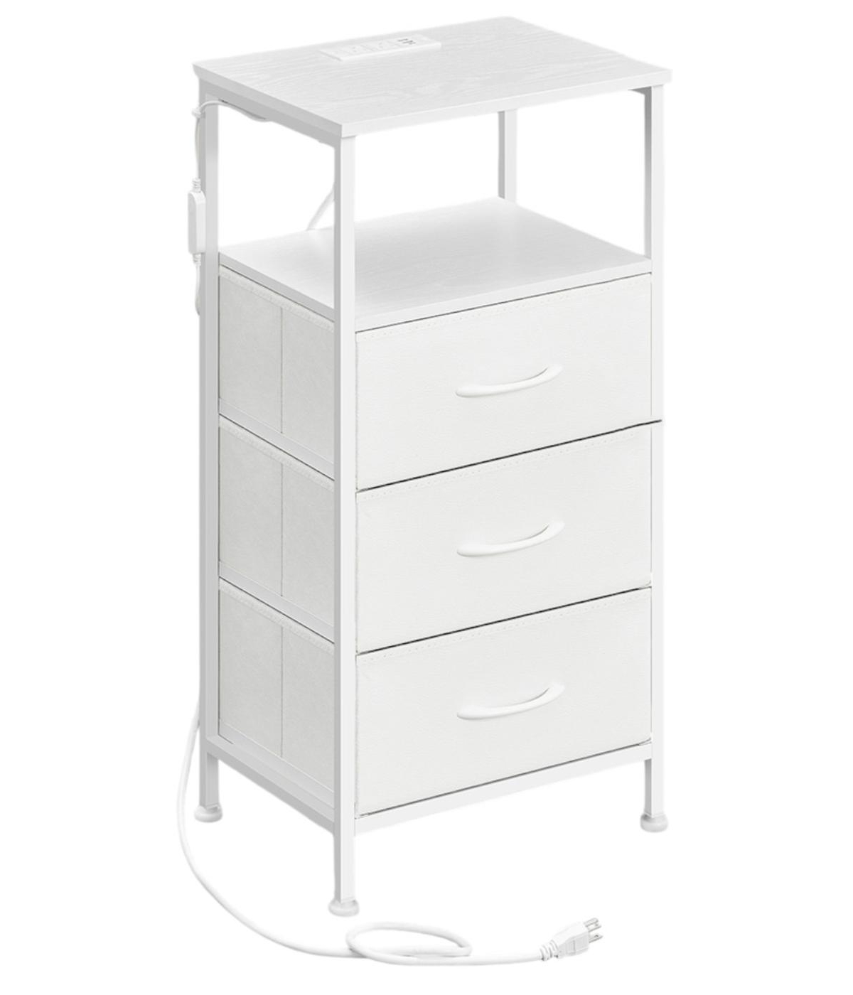 Click here for Slickblue Led Smart Bedside Table with Charging St... prices