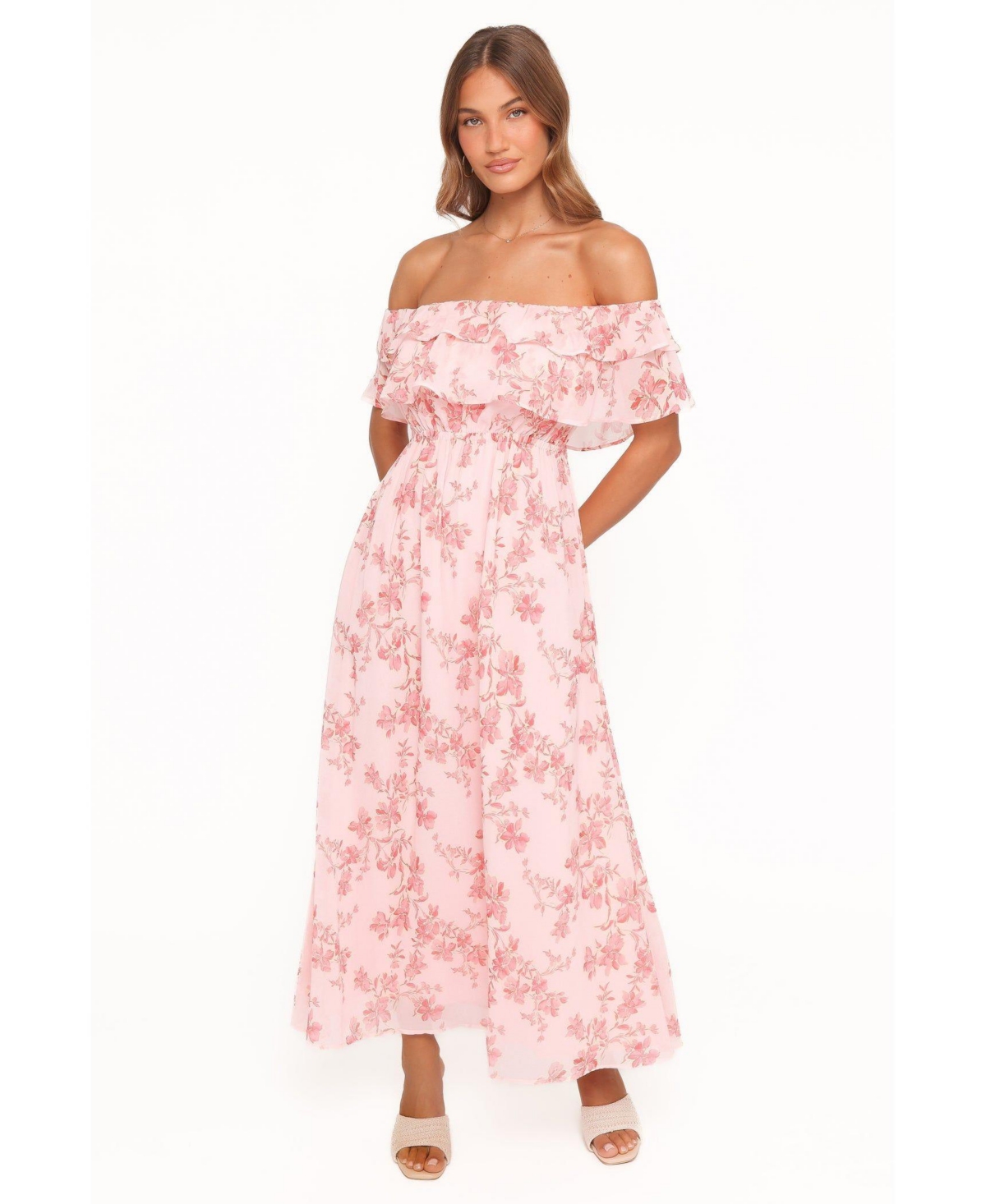 Click here for Petal and Pup Womens Majesty Maxi Dress - Rose pin... prices
