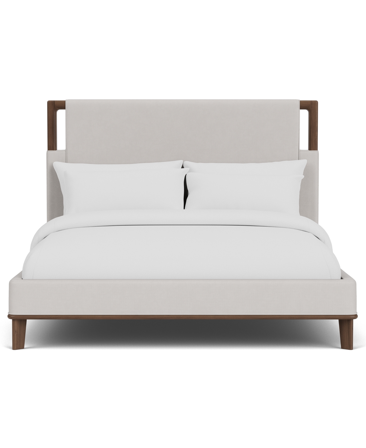 Click here for Amelie 62 Wood Upholstered Queen Bed - Nouveau Wal... prices