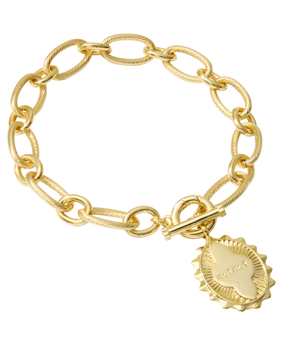 Click here for Kendra Scott Mama 14k Gold-Plated Link and Chain B... prices