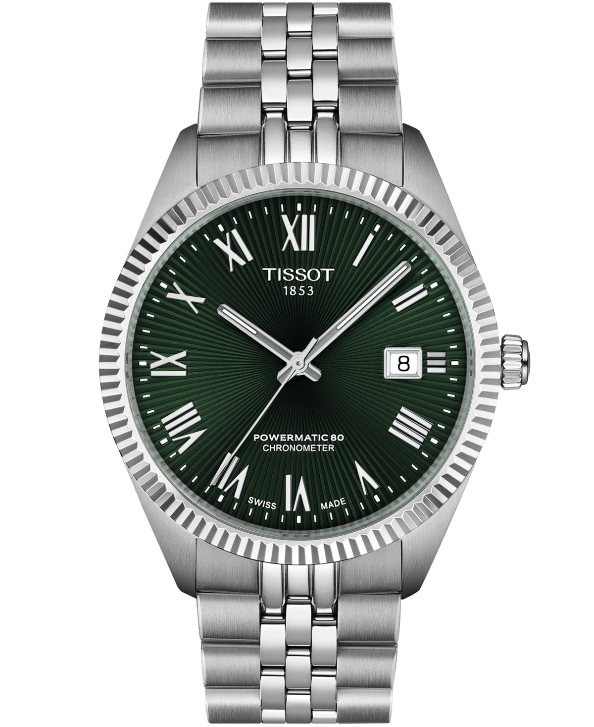 Click here for Tissot Mens Ballade Power Silver Stainless Steel B... prices