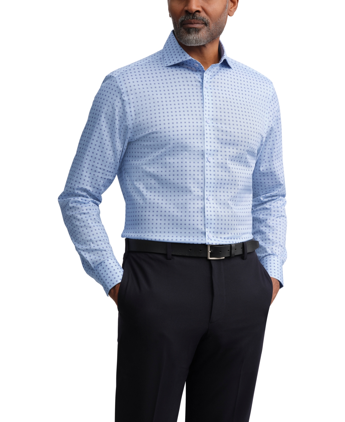 Click here for Ted Baker Mens Premium Non-Iron Dress Shirt - Blue... prices