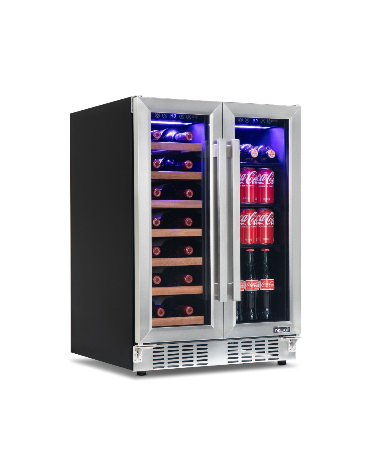 Click here for Newair 24 Stainless Steel Dual-Zone Wine and Bever... prices