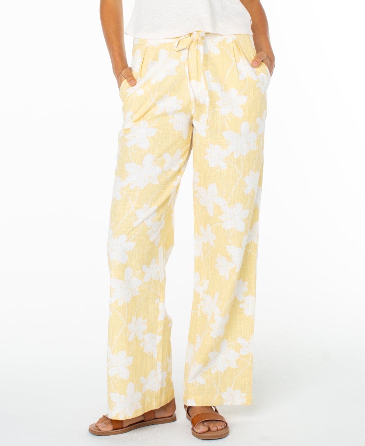 Click here for Roxy Womens Mavericks Pinstripe Relaxed-Fit Trouse... prices