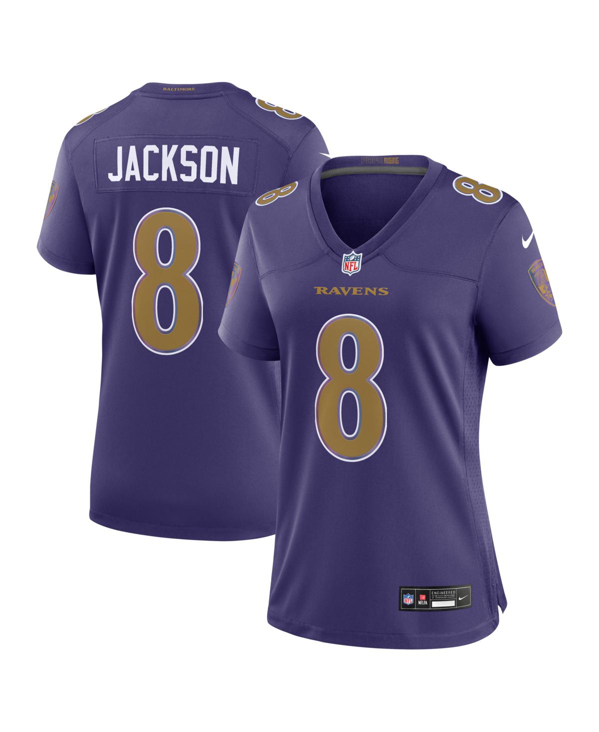 Click here for Nike Womens Lamar Jackson Purple Baltimore Ravens... prices
