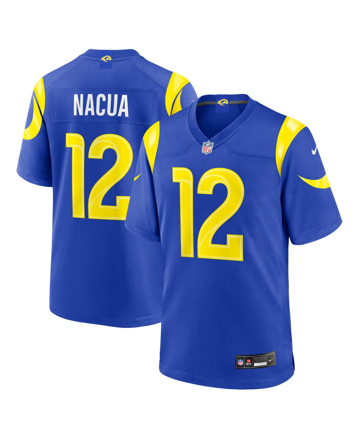 Click here for Nike Mens Puka Nacua Royal Los Angeles Rams Team G... prices