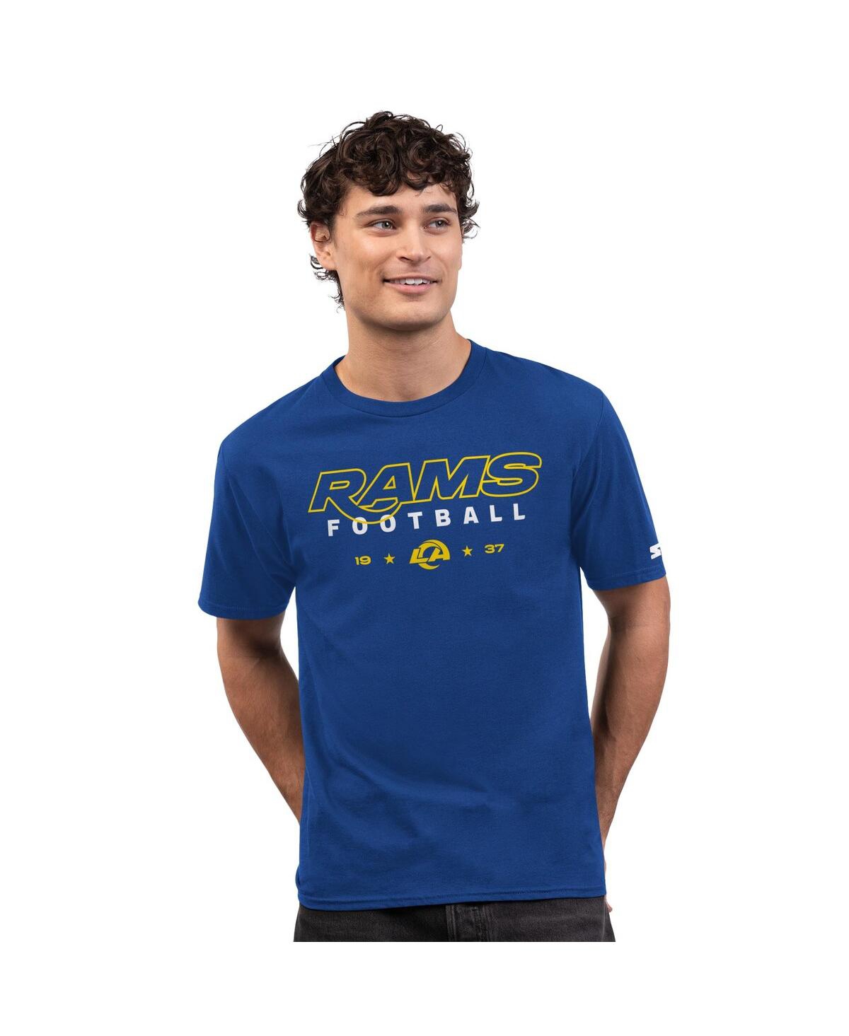 Click here for Starter Mens Royal Los Angeles Rams Prime Time T-S... prices