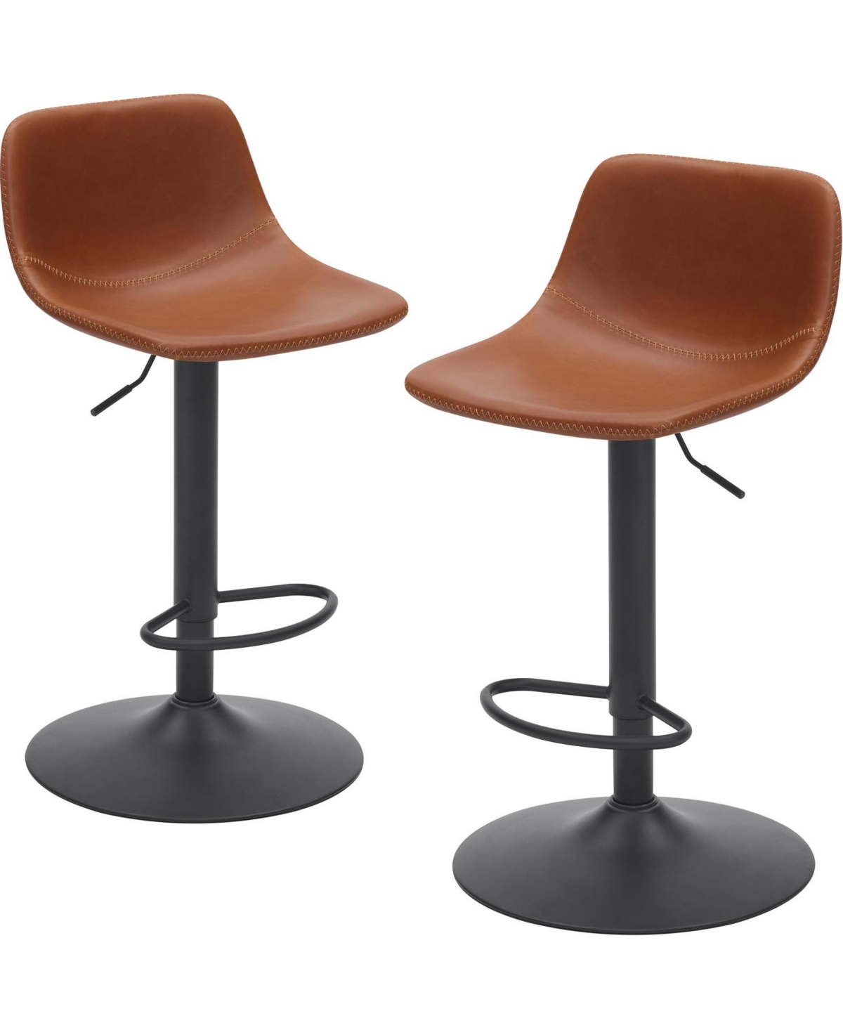 Click here for flynama Adjustable Industrial Bar Stools Set of 2... prices