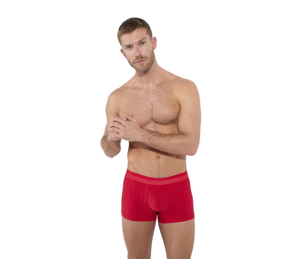 Click here for Hom Mens Chic Boxer Briefs - Red prices