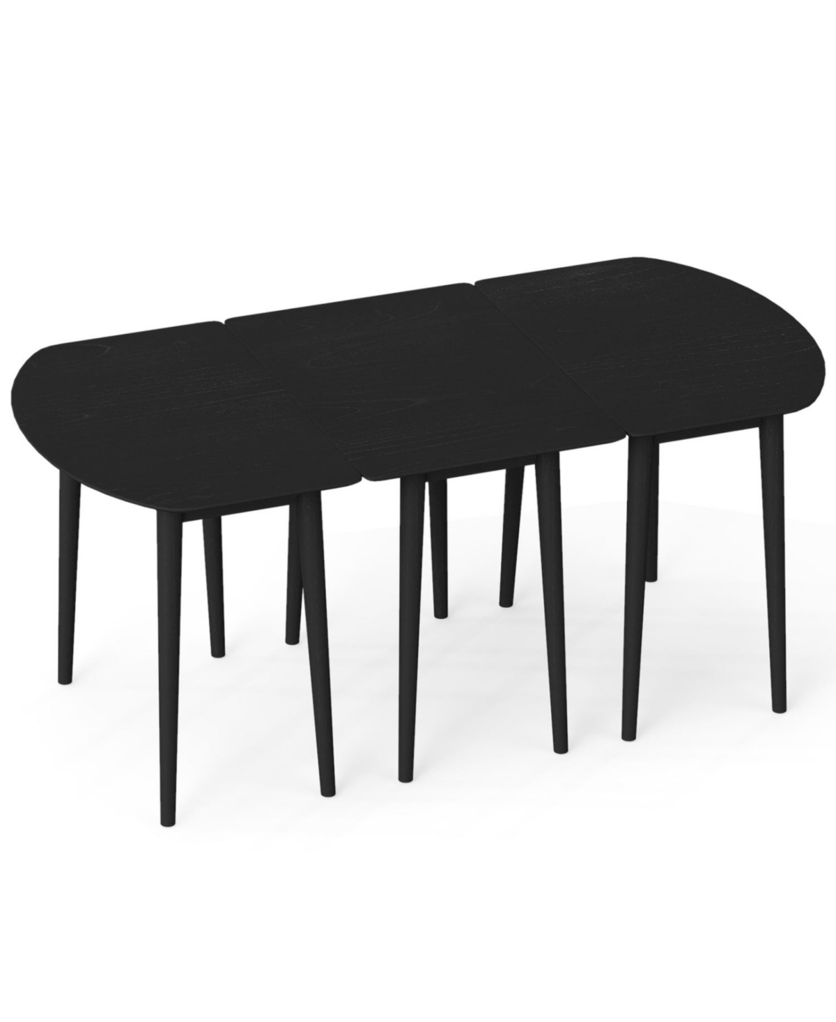 Click here for Slickblue Extendable Dining Table Set with Half Ro... prices