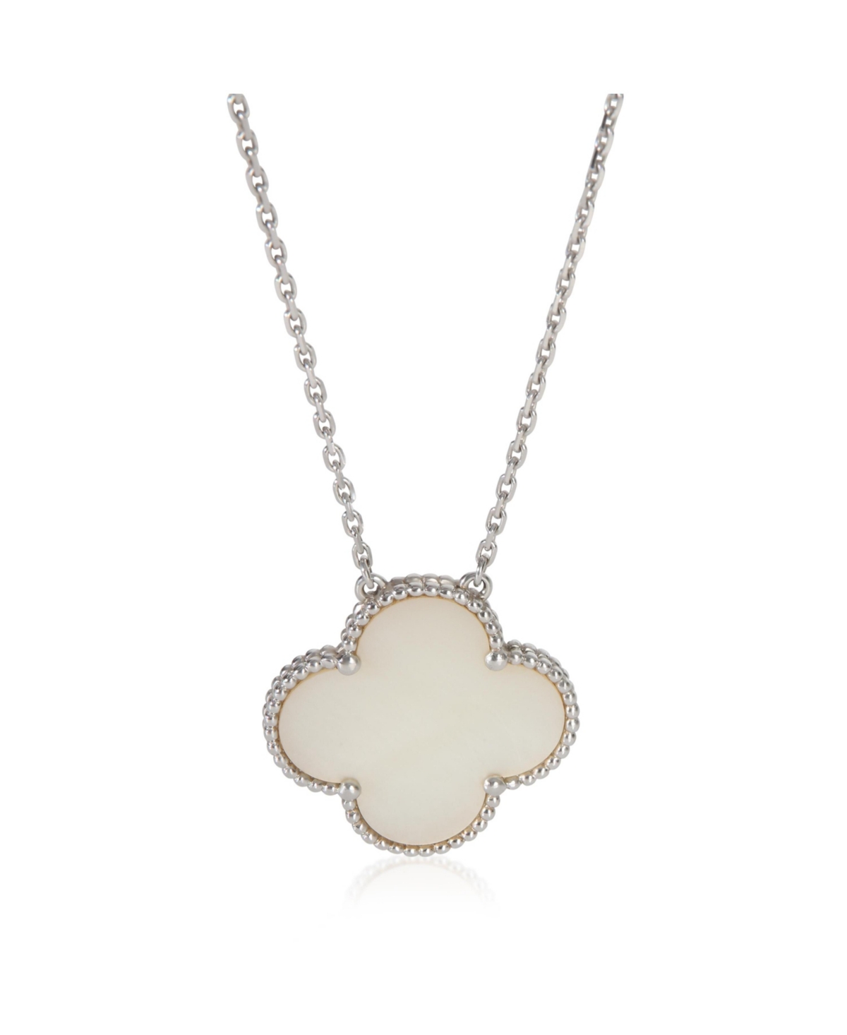 Click here for Pre-Owned Van Cleef & Arpels White Gold Mother Of... prices