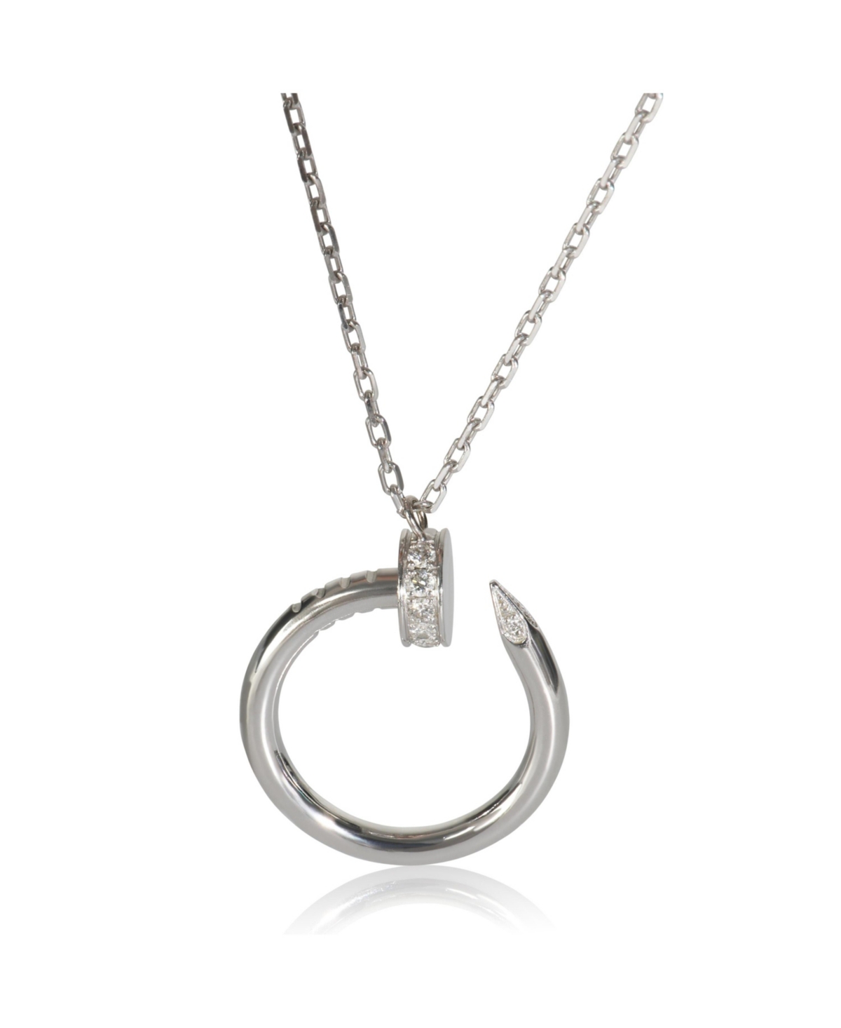 Click here for Pre-Owned Cartier White Gold Diamond Juste Un Clou... prices