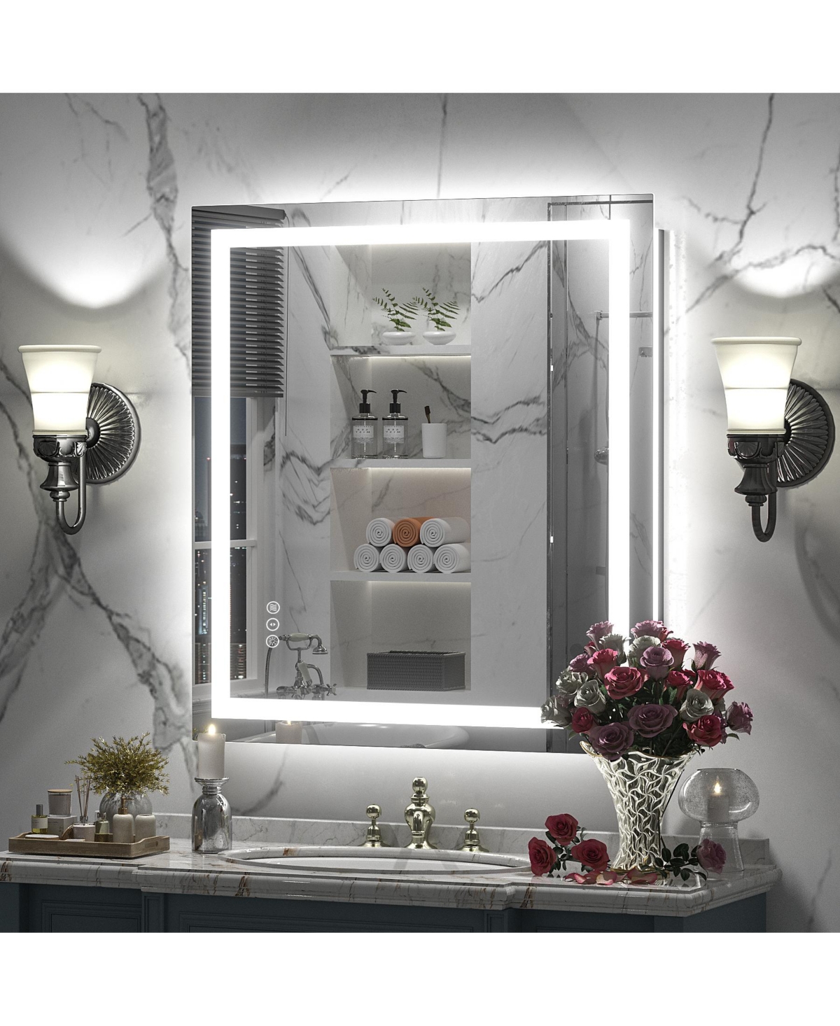 Click here for Apmir 28 x 32 Super Bright Front and Back Led Ligh... prices