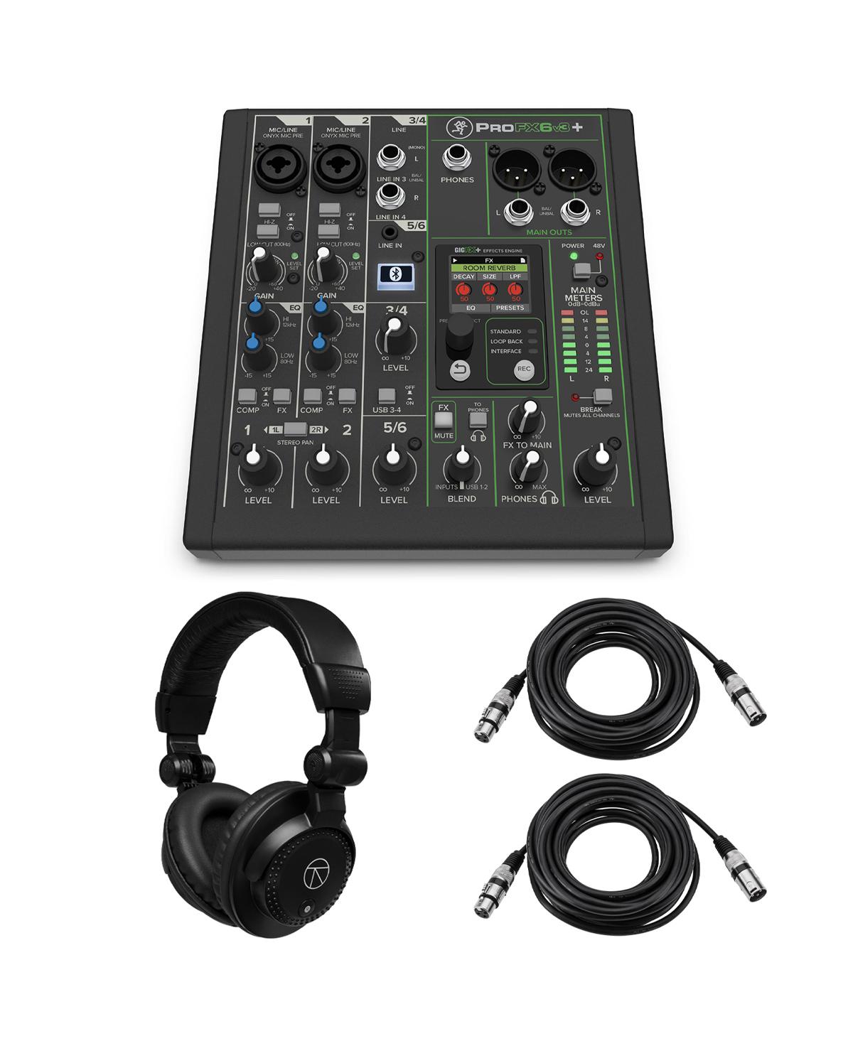 Click here for Mackie ProFX6v3+ 6-Channel Bluetooth Analog Mixer... prices