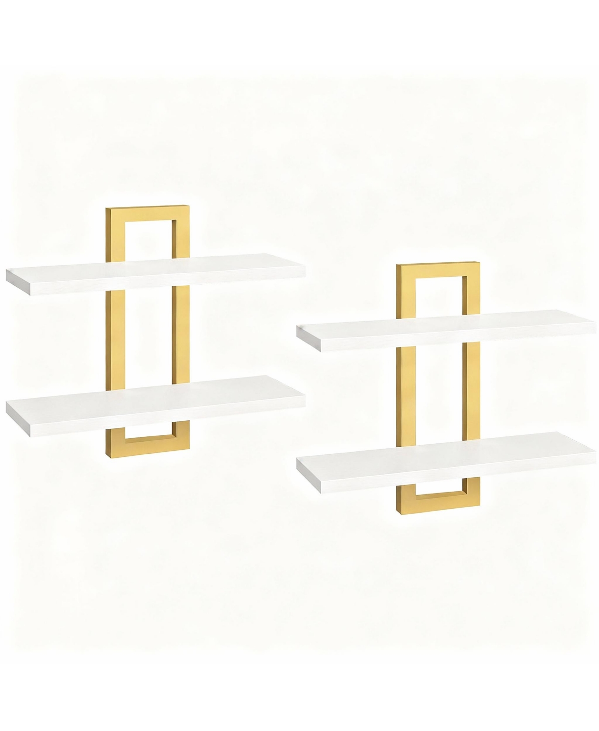 Click here for Yigii Double-Layer Floating Shelves for Home Decor... prices