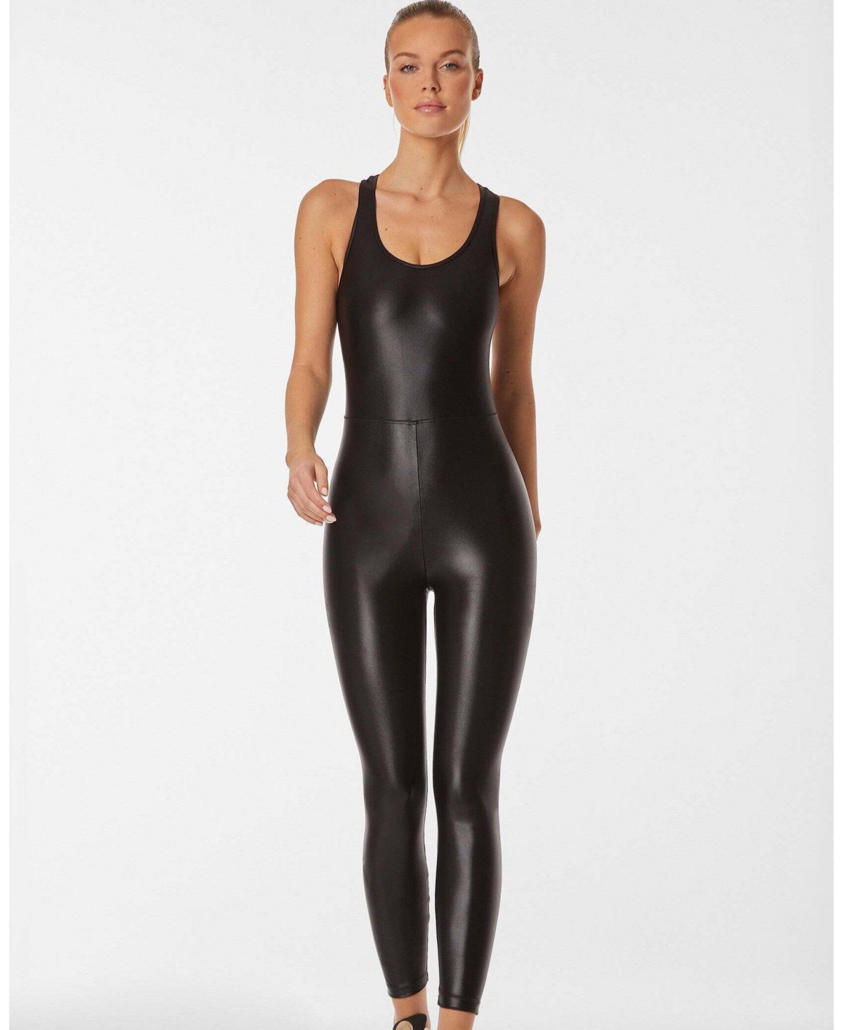 Click here for The Noli Shop Womens Liquid Vixen Jumpsuit Gloss -... prices