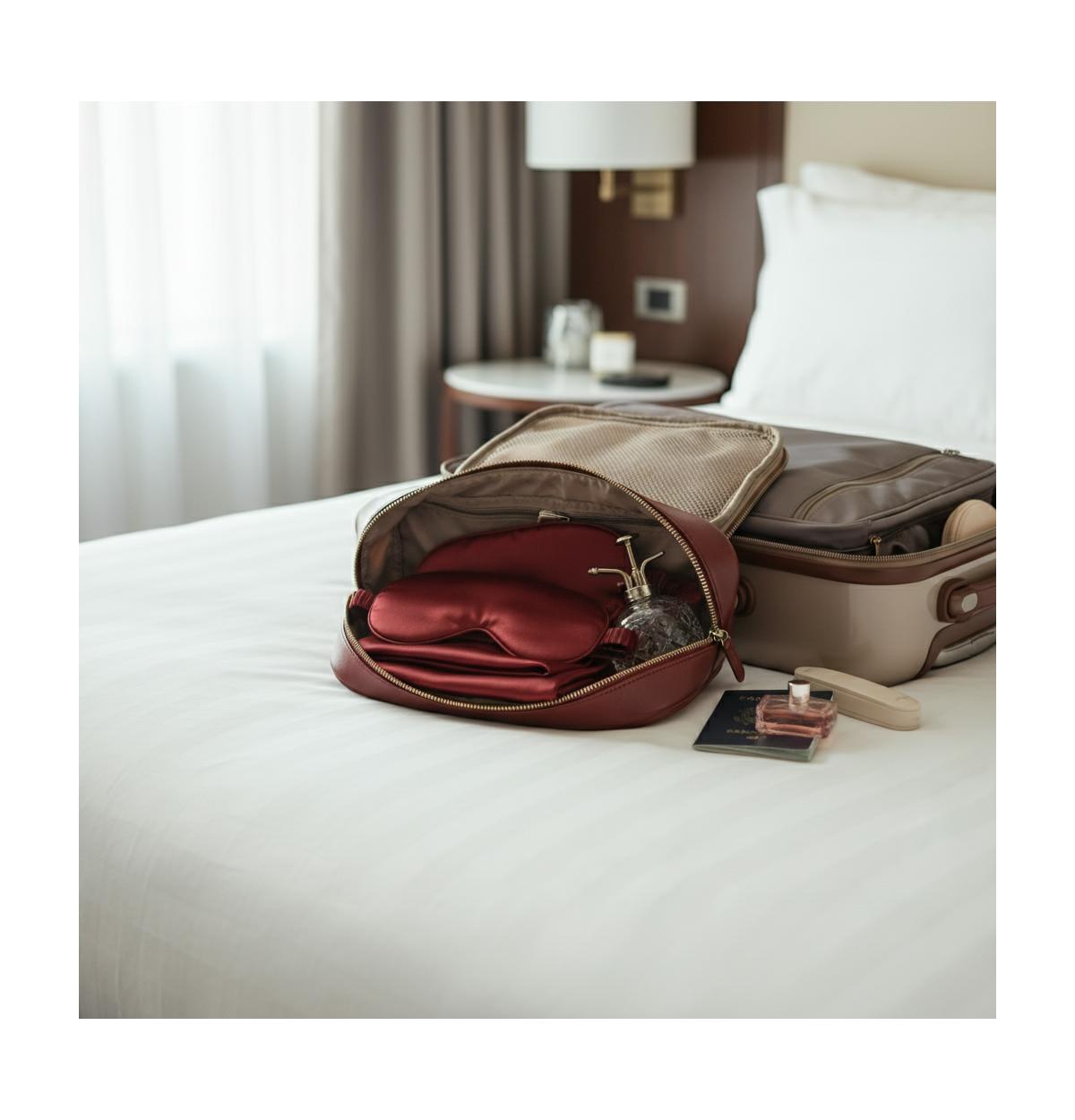 Click here for 3p Experts Travel Sleep Mask Set - Red prices