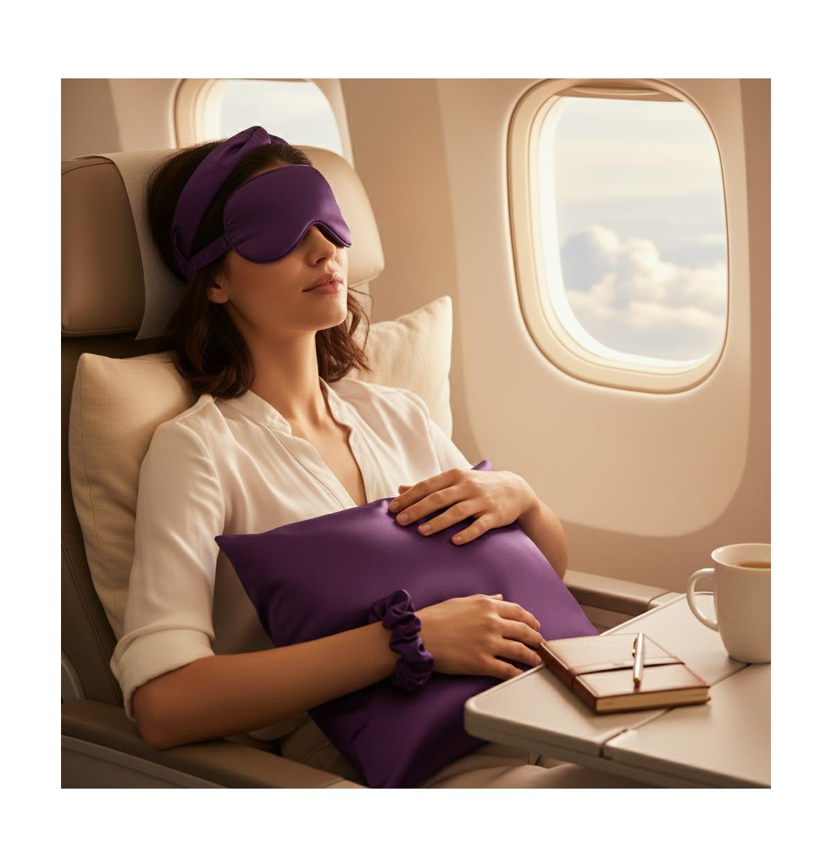 Click here for 3p Experts Travel Sleep Mask Set - purple prices
