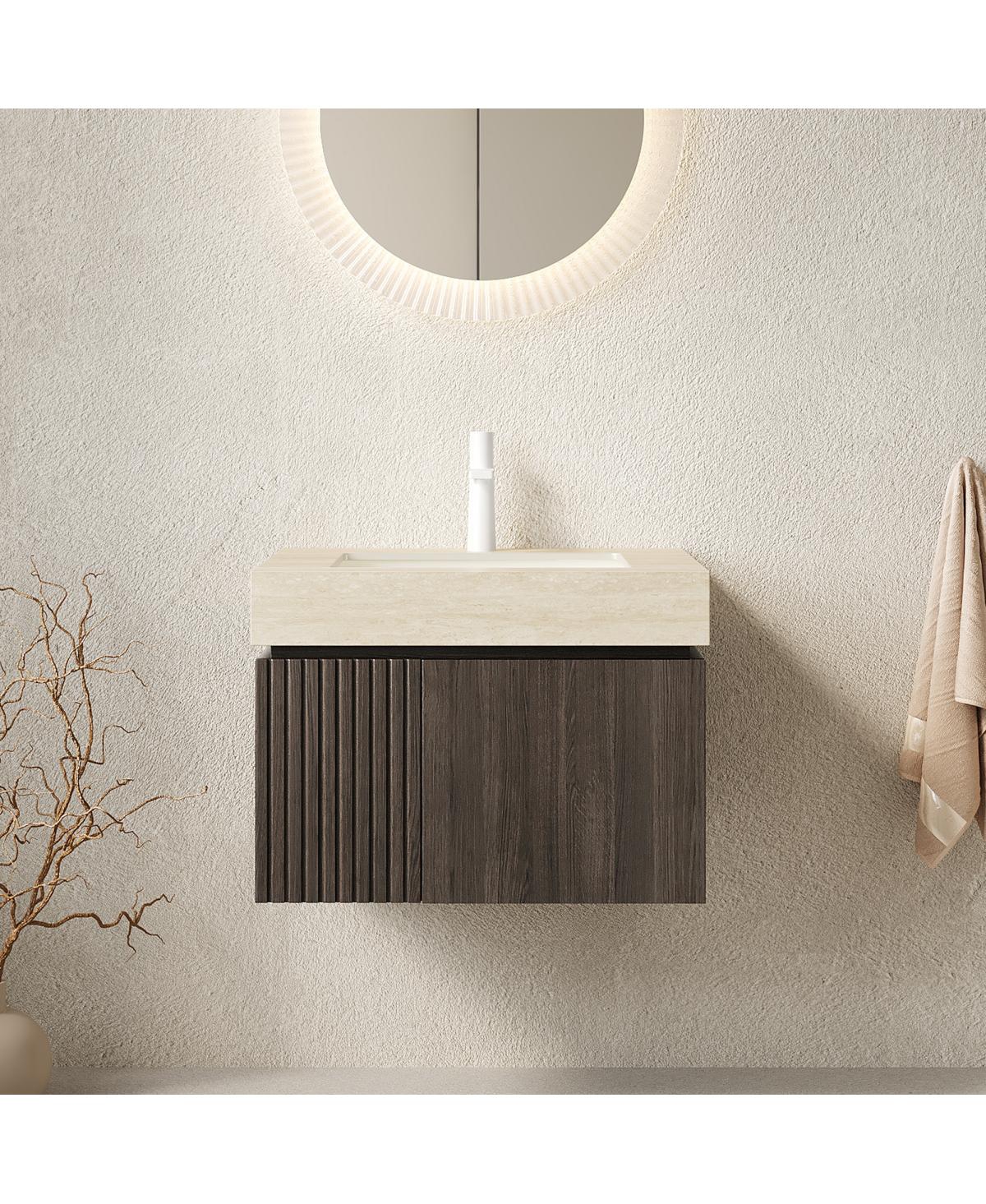 Click here for Sillysis Floating Bathroom Vanity with Roma Traver... prices