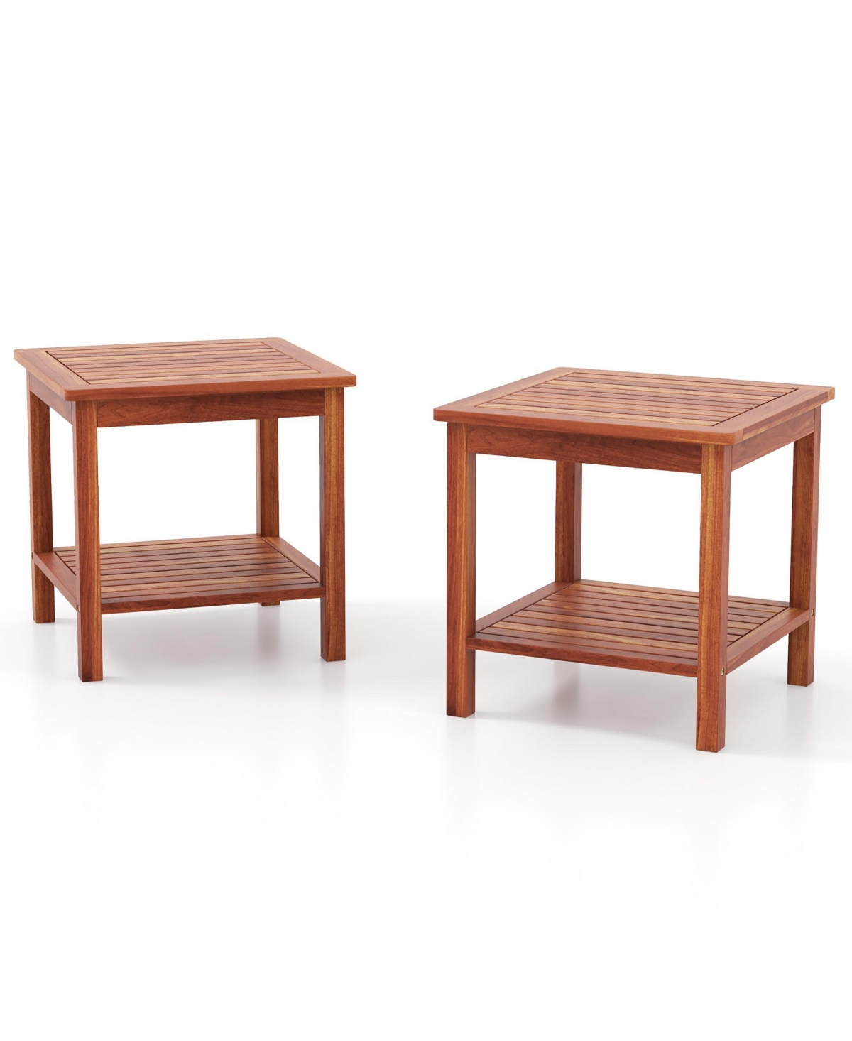 Click here for Gymax 2 Pieces Adirondack Outdoor Side Table Patio... prices