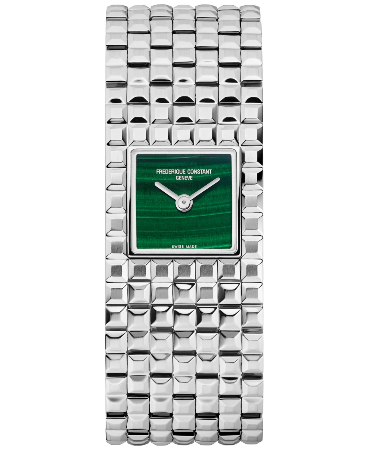Click here for Frederique Constant Womens Manchette Silver-Tone S... prices