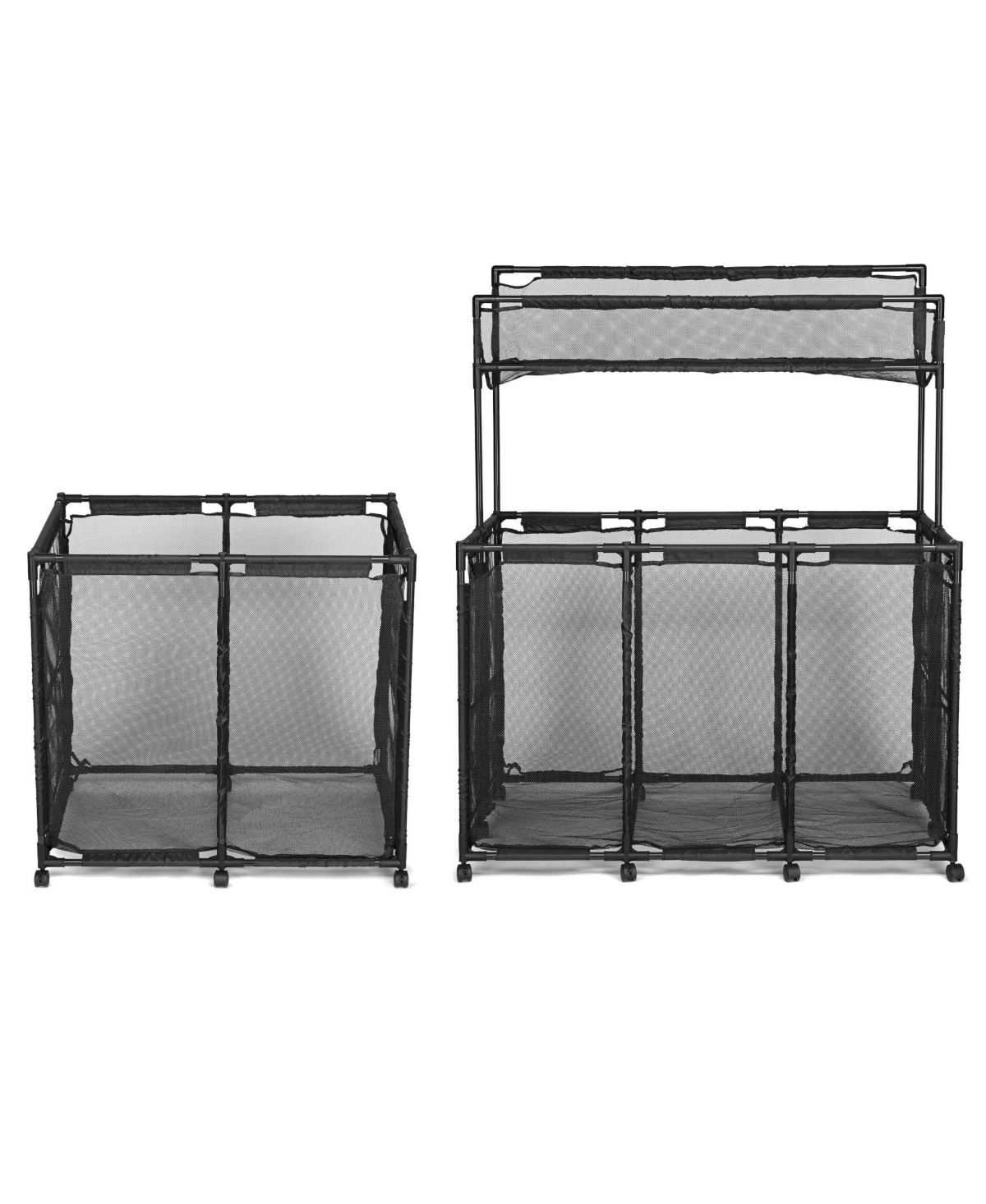 Click here for Yescom 2 Pack Mesh Pool Floats Storage Bin Cart on... prices
