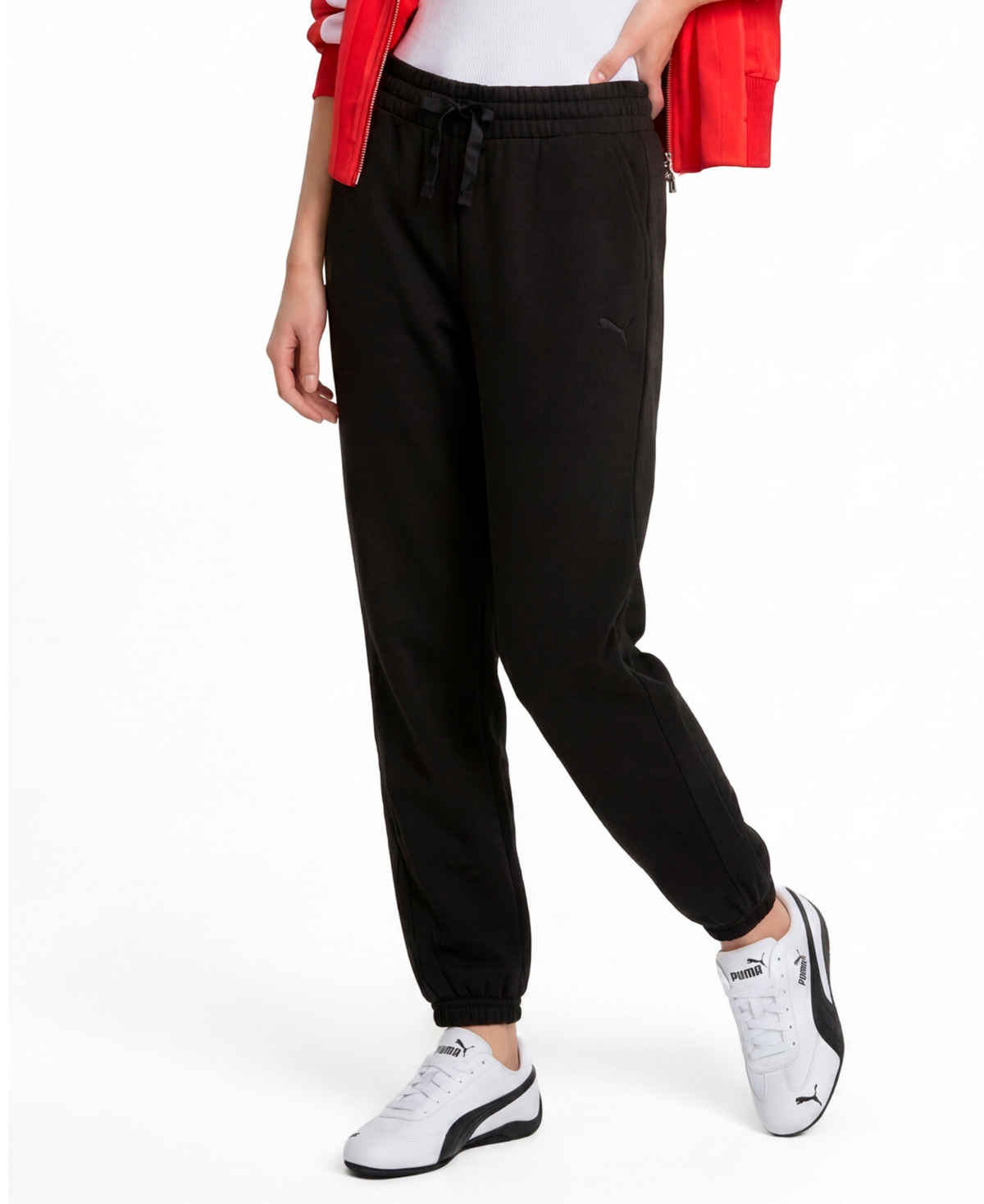 Click here for Puma Womens Essential Elevated Satin Regular Fit S... prices