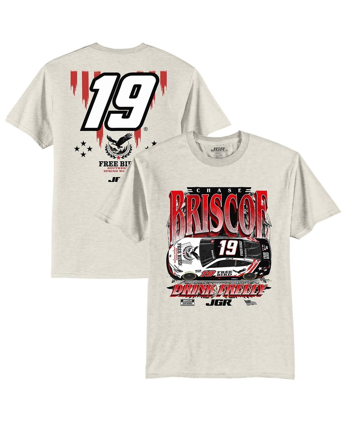 Click here for Joe Gibbs Racing Team Collection Mens Oatmeal Chas... prices