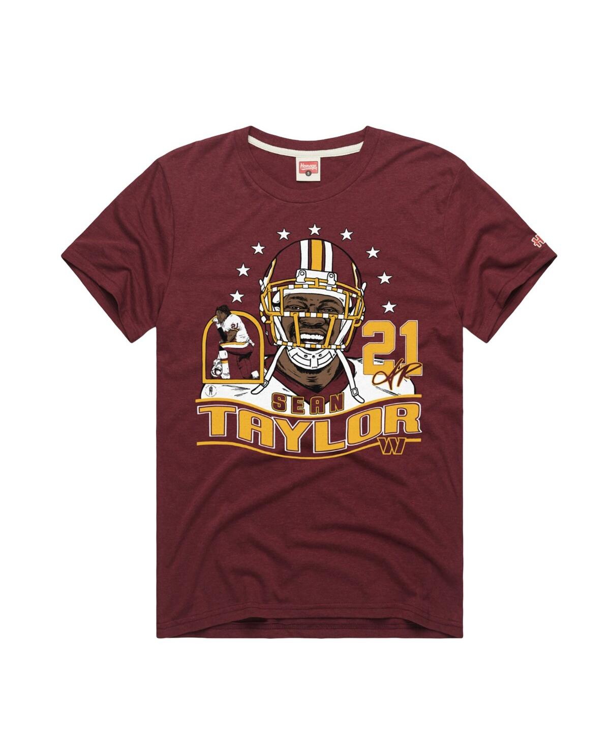 Click here for Homage Mens and Womens Sean Taylor Burgundy Washin... prices
