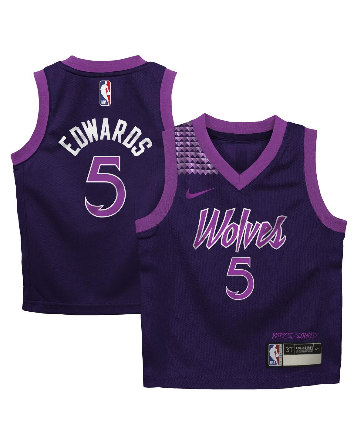 Click here for Nike Baby Boys and Girls Anthony Edwards Purple Mi... prices