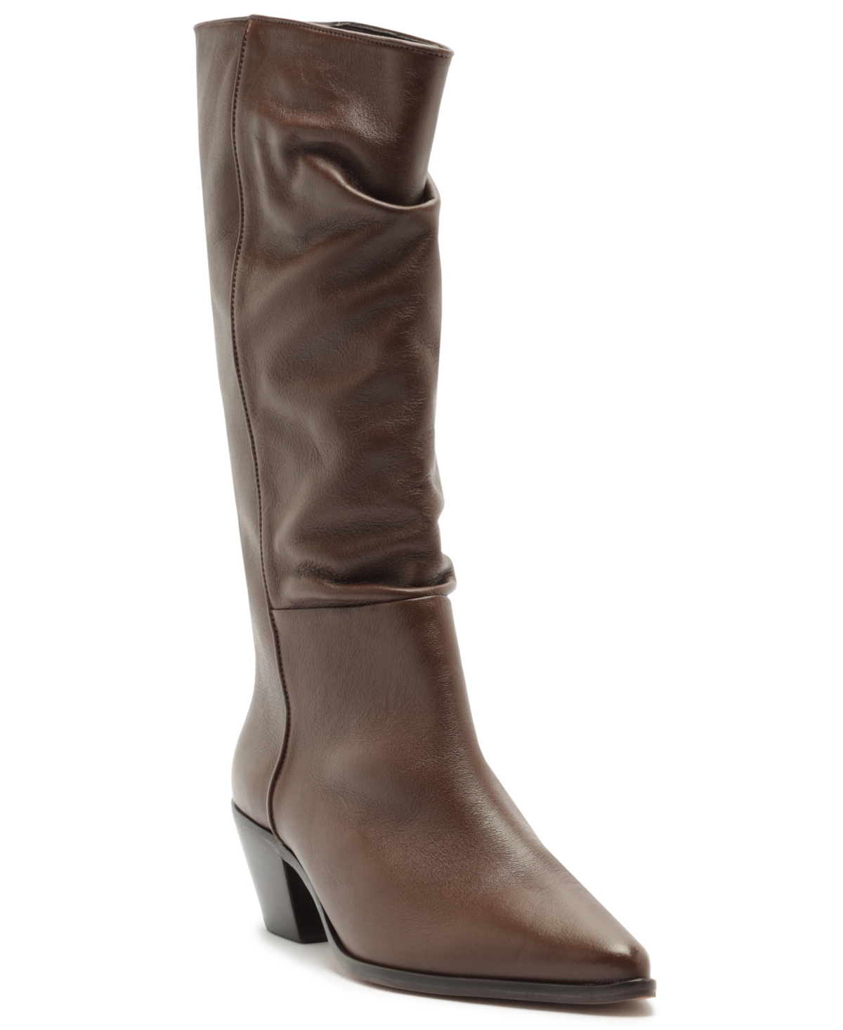Click here for Arezzo Womens Harlowe Low Block Boots - New Cocoa prices