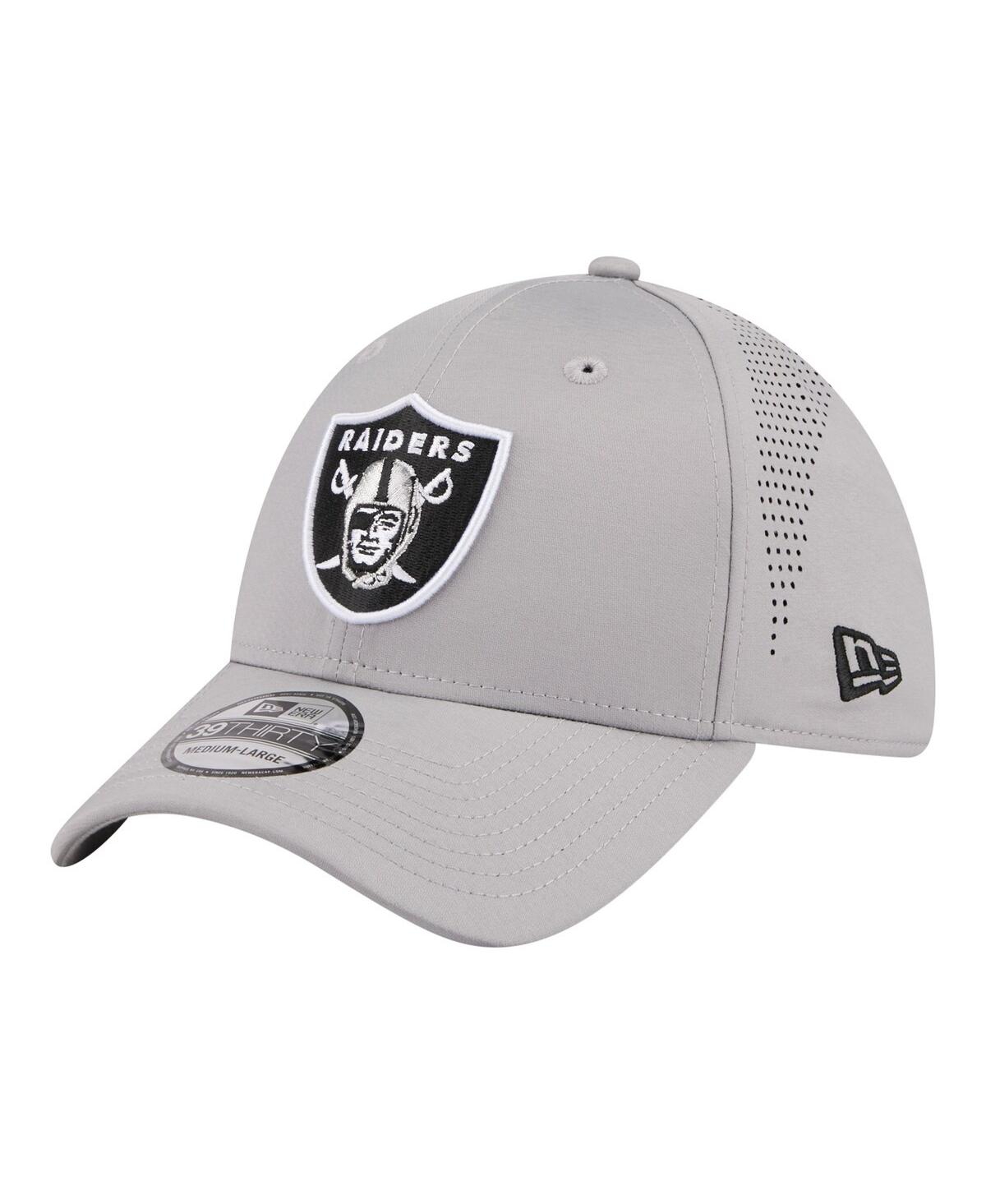 Click here for New Era Mens Gray Las Vegas Raiders Perforated 39T... prices