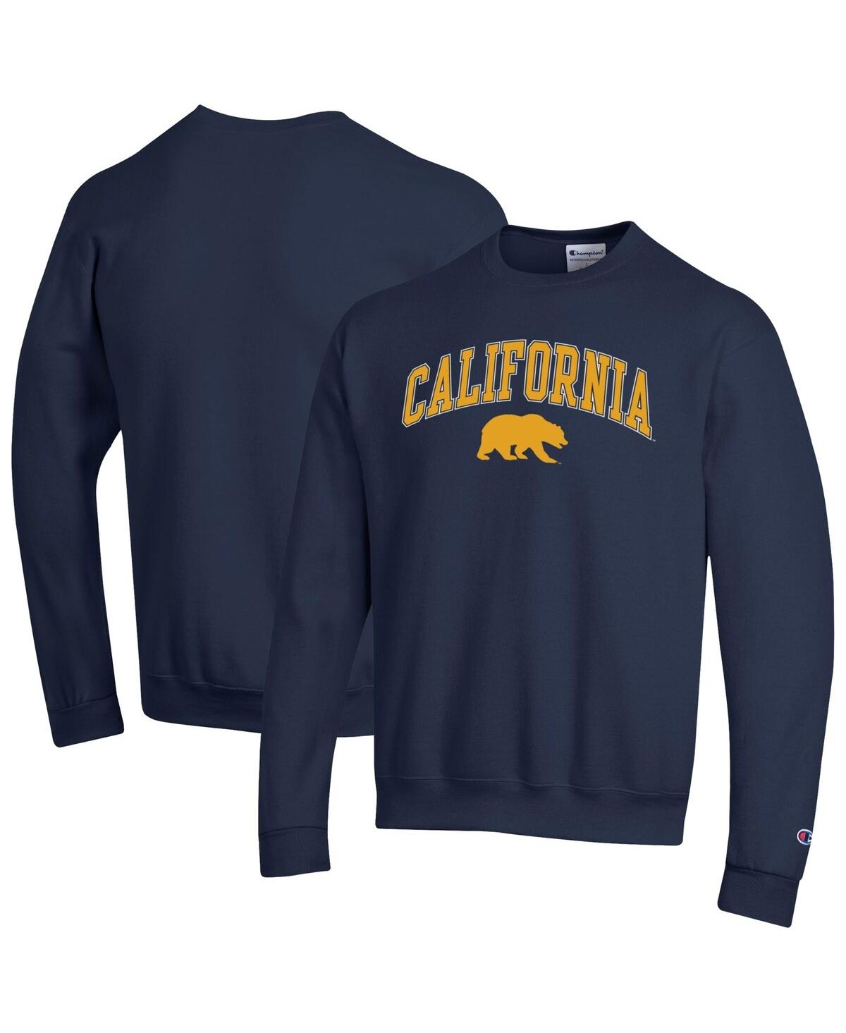Click here for Champion Mens Navy Cal Bears Arch Over Logo Pullov... prices