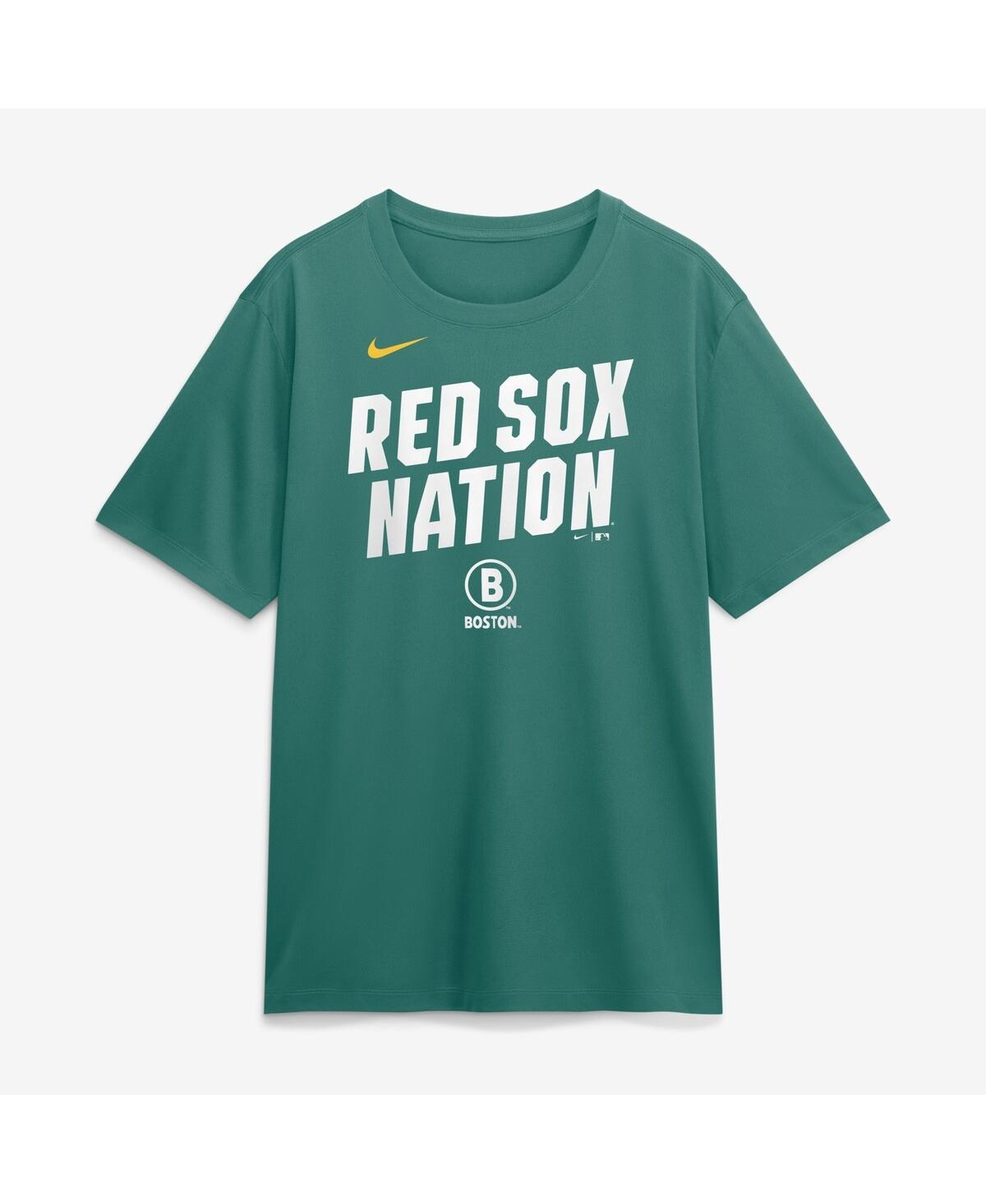 Click here for Nike Mens Green Boston Red Sox 2026 City Connect T... prices