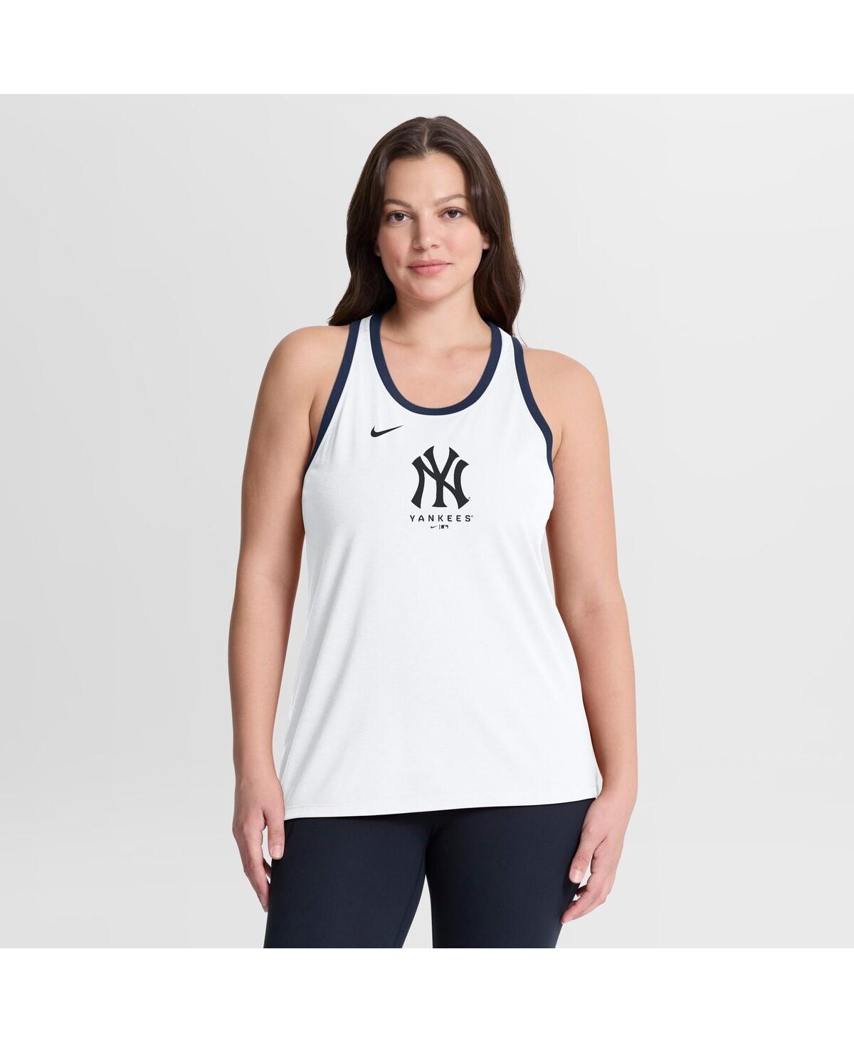 Click here for Nike Womens White New York Yankees Tri-Blend Dri-f... prices