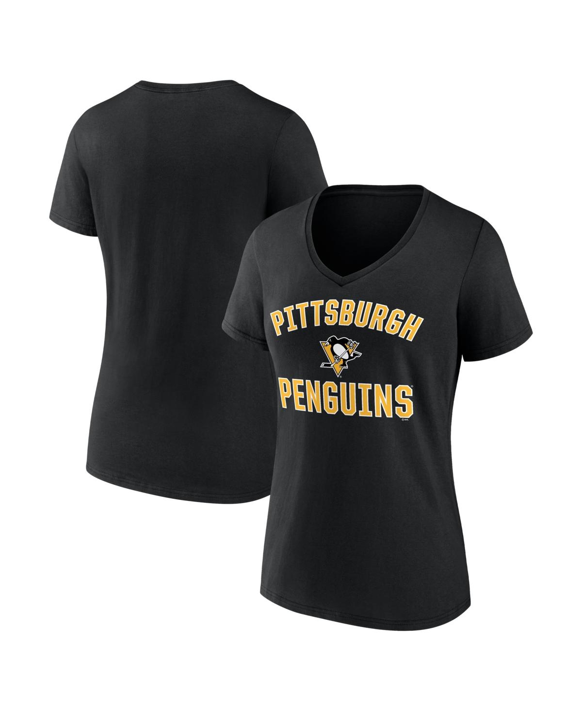 Click here for Logo Athletic Womens Black Pittsburgh Penguins Arc... prices