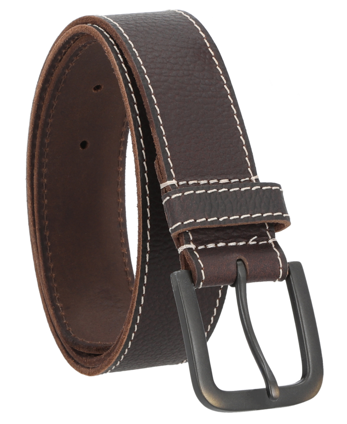 Click here for Timberland Mens 40mm Oily Milled Belt - Brown prices