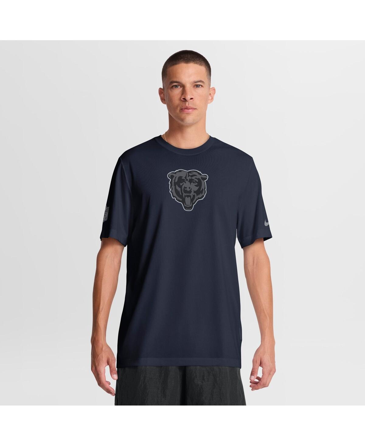 Click here for Nike Mens Navy Chicago Bears Sideline Lead The Cha... prices