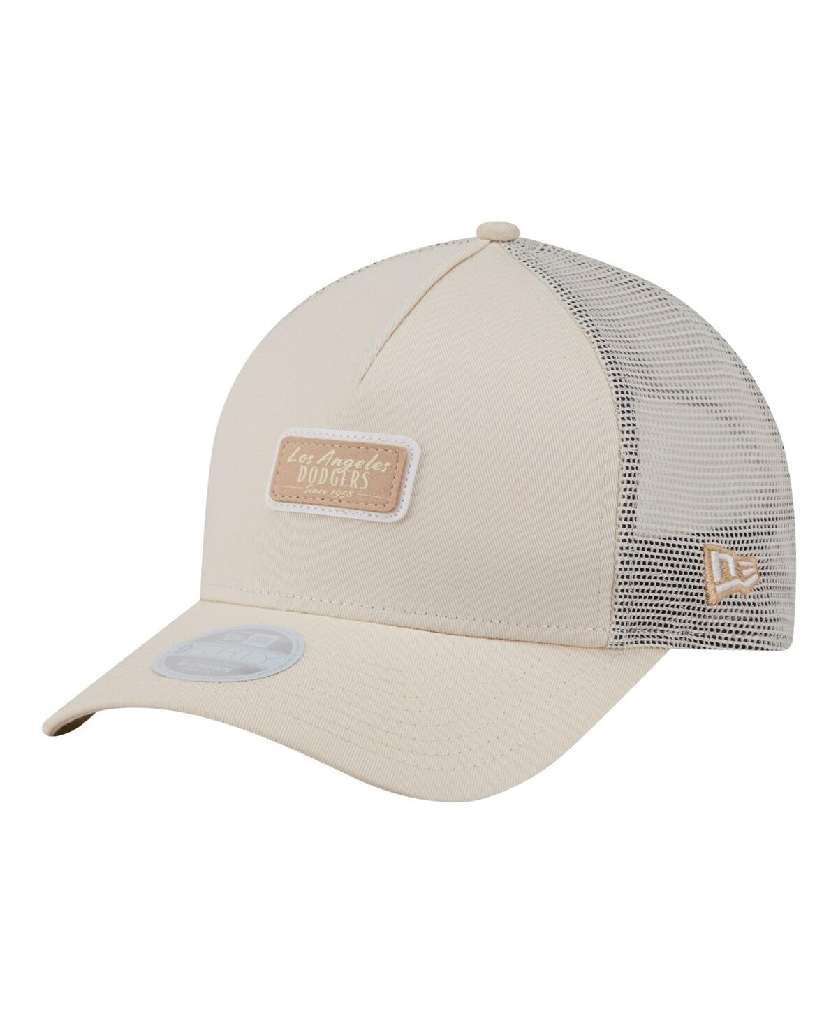 Click here for New Era Womens Light Beige Los Angeles Dodgers Ton... prices