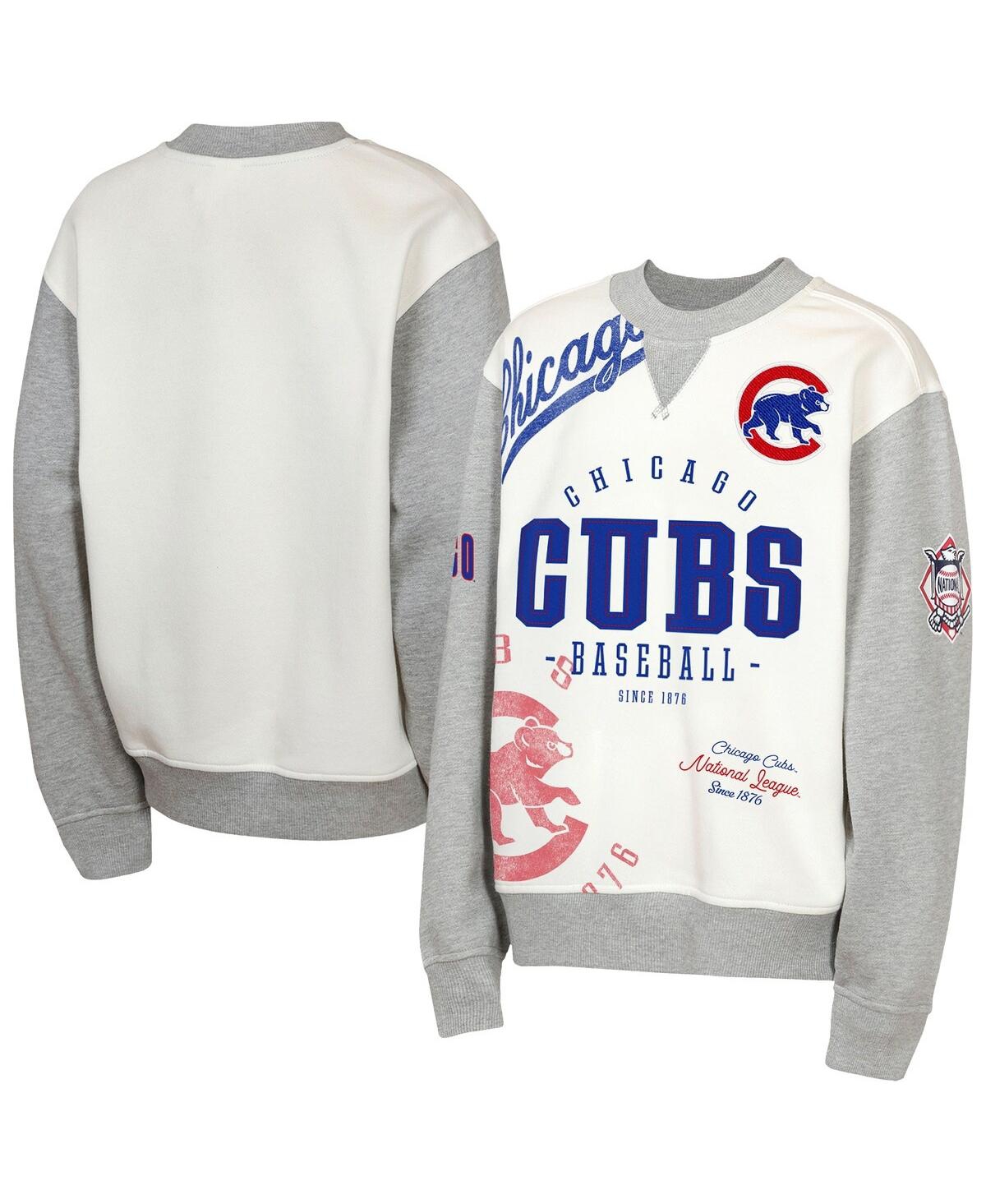 Click here for Outerstuff Big Boys and Girls Cream/Gray Chicago C... prices