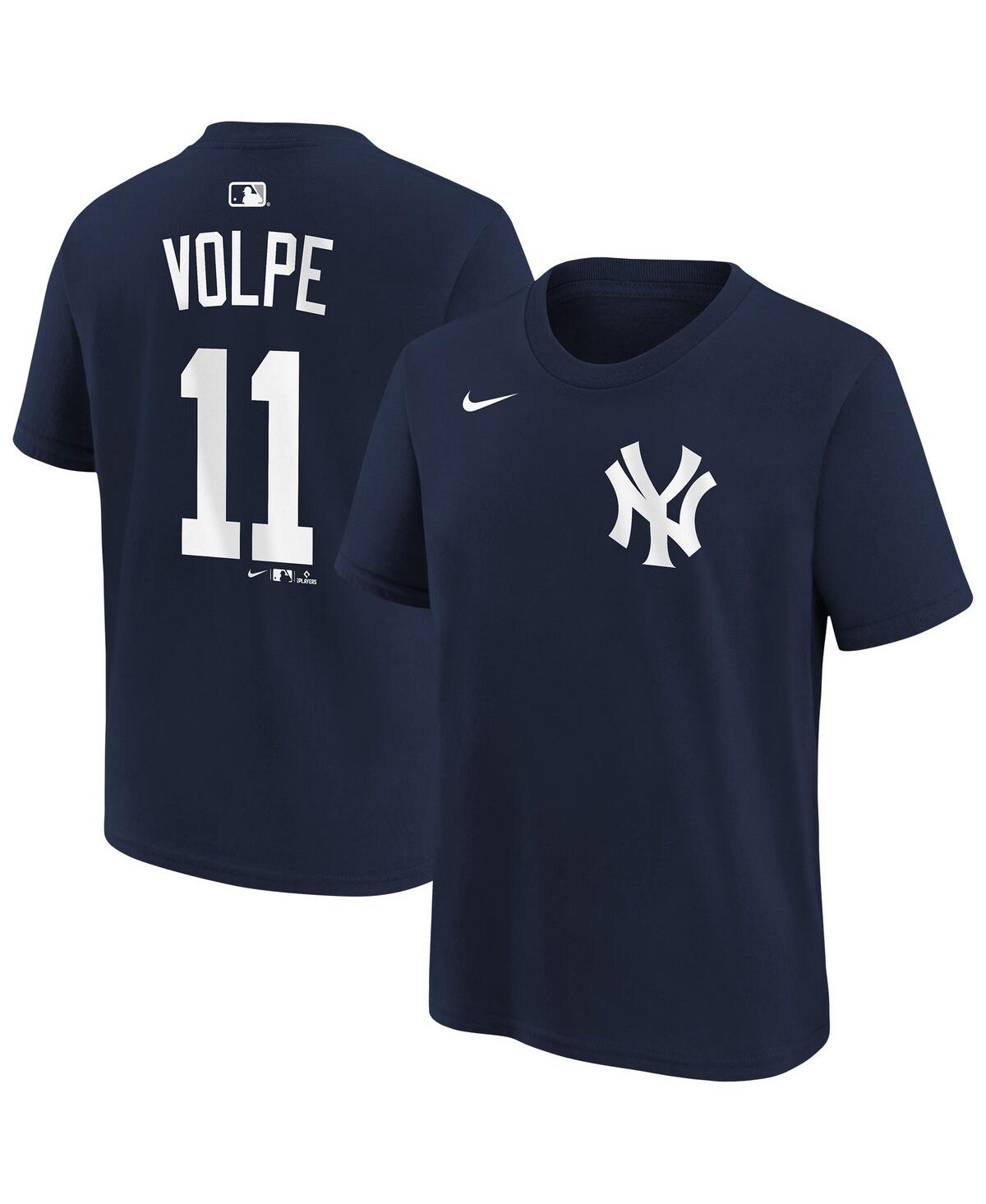 Click here for Nike Big Boys and Girls Anthony Volpe Navy New Yor... prices