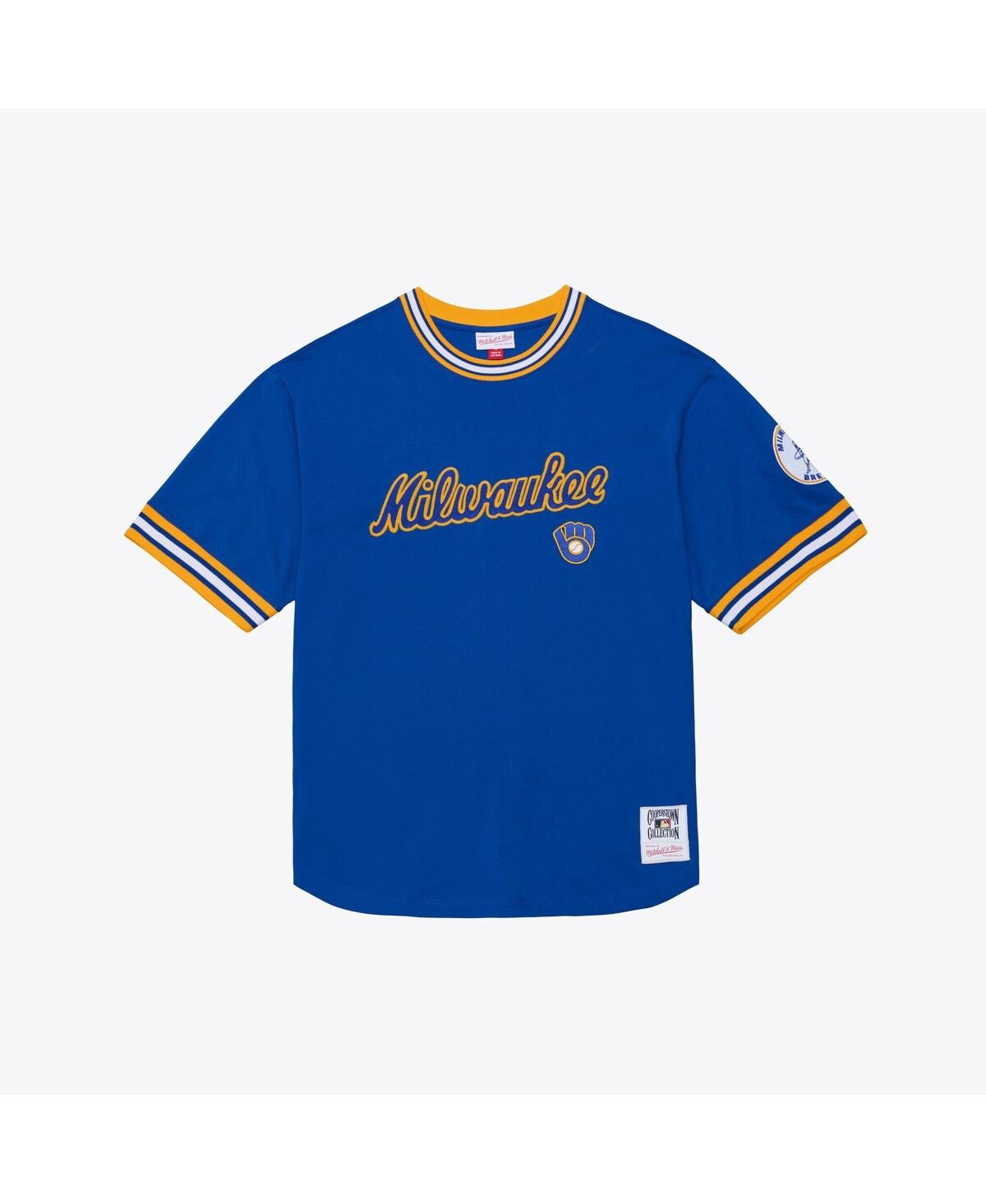 Click here for Mitchell & Ness Mens Royal Milwaukee Brewers Wild... prices