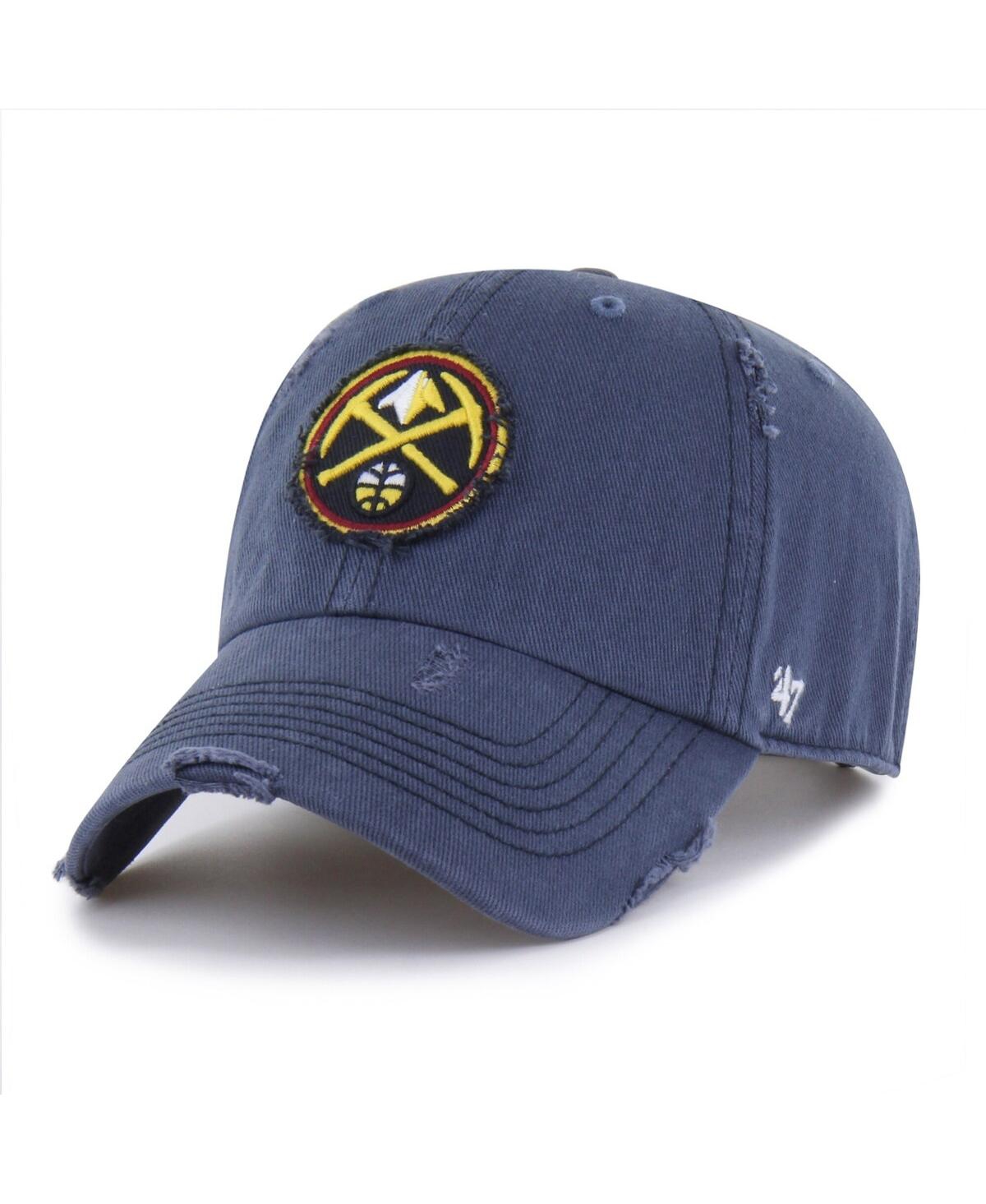 Click here for 47 Brand Mens Navy Denver Nuggets Weathered Clean... prices