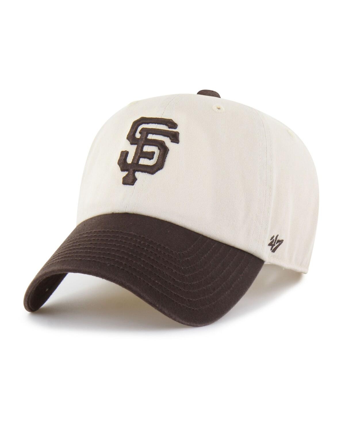 Click here for 47 Brand Mens Natural/Brown San Francisco Giants T... prices