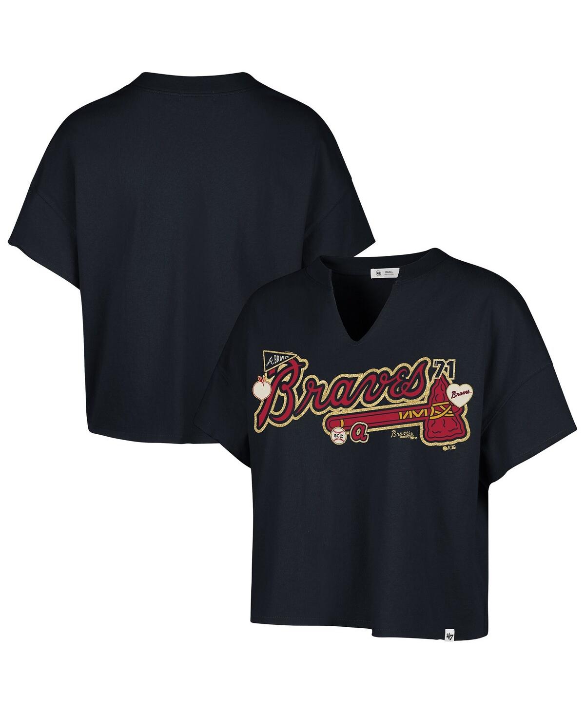 Click here for Stoney Clover Lane X 47 Brand Womens Navy Atlanta... prices