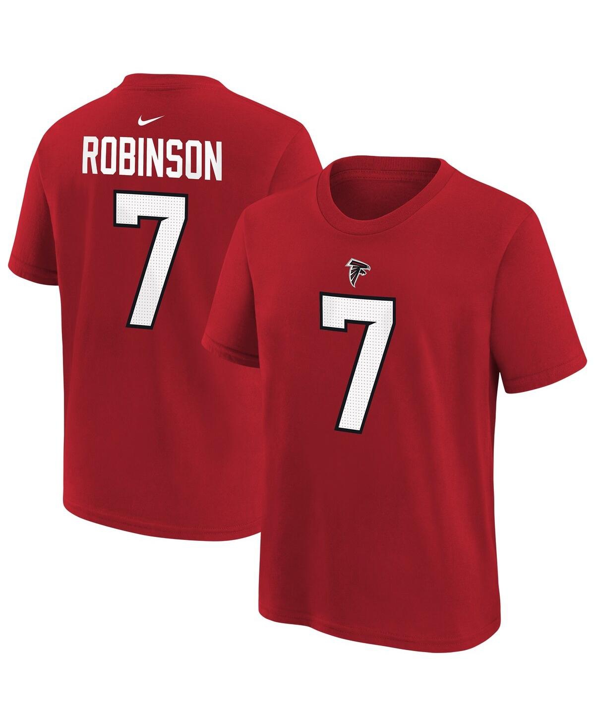 Click here for Nike Big Boys and Girls Bijan Robinson Red Atlanta... prices